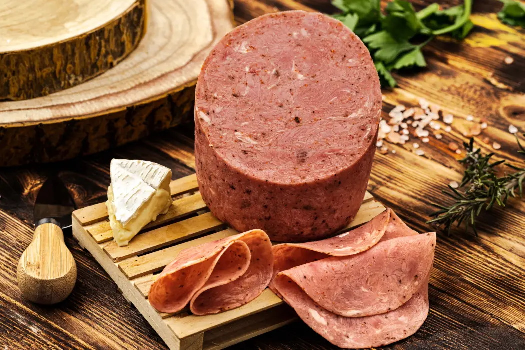 Galantine de bœuf aux fines herbes tranche - Ama Holding